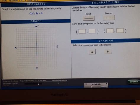solved graph the solution set of the following linear