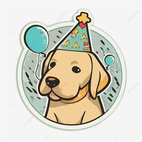 Dog Party Hat Clipart