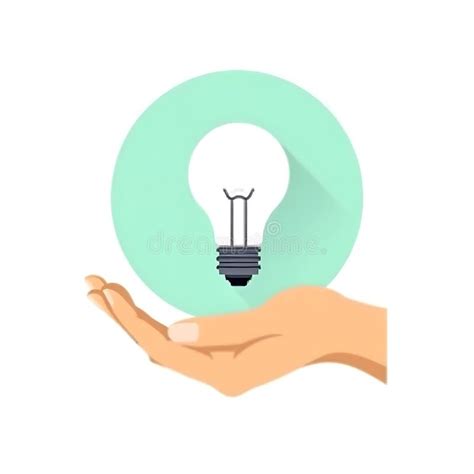 Light Bulb Idea Concept On Hand Innovation And Inspiration Creative Solution Design For Business