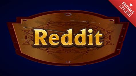 Reddit League Of Legends Logo Text Effect Generator