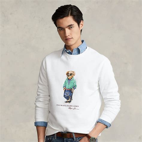 Ralph Lauren Polo Bear Fleece Sweatshirt Shopstyle