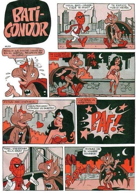 Wonder Woman En Condorito Condorito Chistes Chistes De Condorito Condor