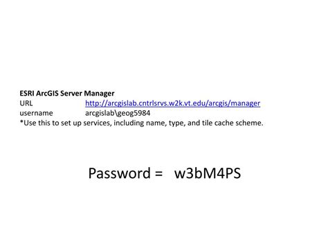 Ppt Tutorial Using Arcgis Server And Esri Arcgis Api For Javascript