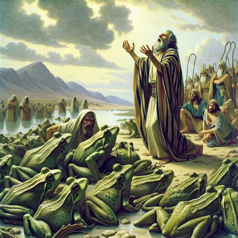 Exodus 8 12 Artwork Bible Art