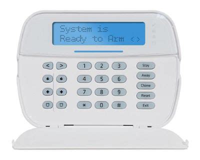 PowerSeries Neo LCD Hardwired Keypad With PowerG Transceiver HS LCDRF ENG N