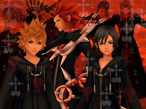 Roxas Xion And Axel By Grifiroh On Deviantart