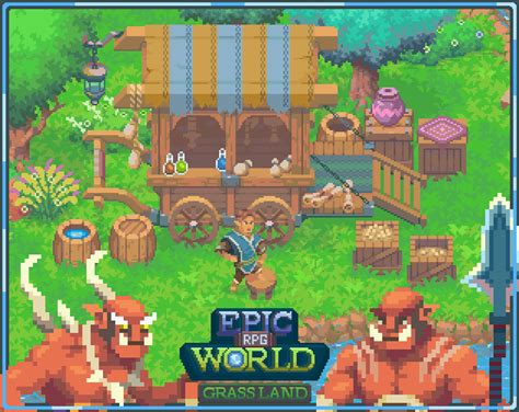 Epic Rpg World Grass Land 20 By Rafaelmatos