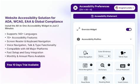 set up ada and wcag accessibility widget by rajeshskynet fiverr
