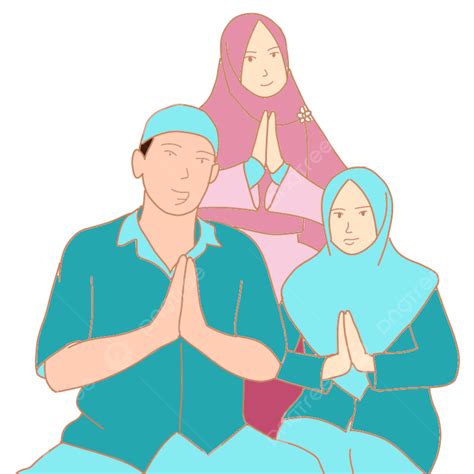 손으로 그린 행복한 가족 일러스트 삽화 손 손으로 그린 캐릭터 가족 부모의 이들 피르 Png 일러스트 및 Psd 이미지 무료 다운로드 Pngtree