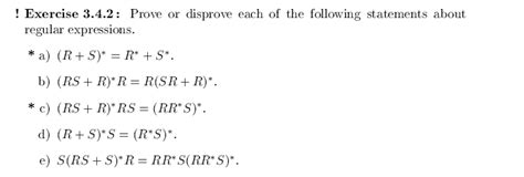 solved exercise 3 4 2 prove or disprove each of the