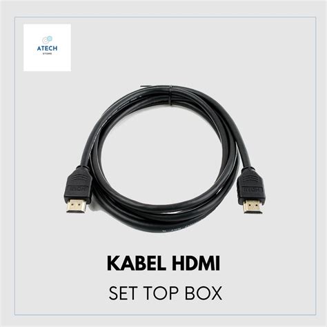 Jual Promo Kabel Hdmi Full Hd Untuk Set Top Box Dvb T2 Receiver Tv Tabung Digital Murah Shopee