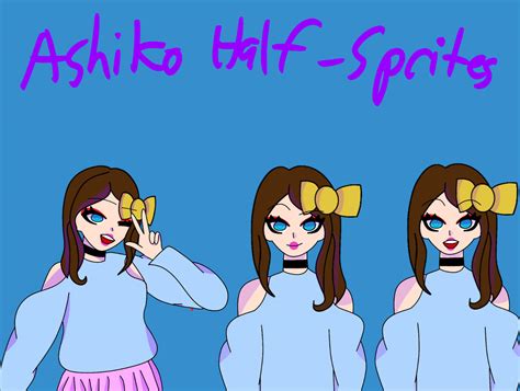 ashiko half sprites by neomabun on deviantart