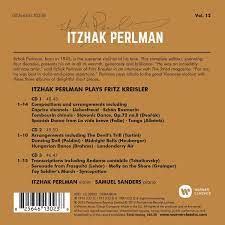 ITZHAK PERLMAN PLAYS FRITZ KREISLER America Dvd