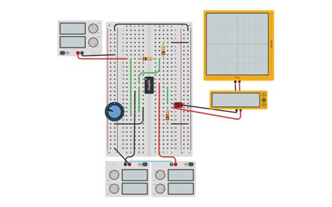 Circuit Design Circuito Comparador Tinkercad