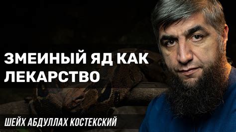 Змеиный яд как лекарство - YouTube