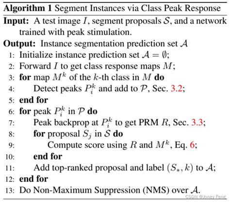 十五章：使用类别峰值响应的弱监督实例分割特征峰值响应 Csdn博客