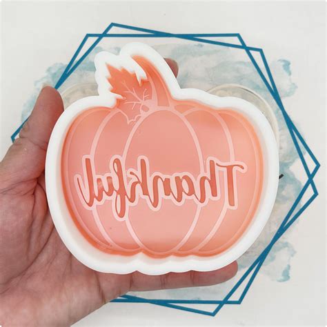 Thankful Pumpkin Freshie Mold The Freshie Junkie Llc