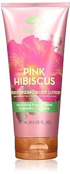 Amazon Com Tree Hut Pink Hibiscus Moisturizing Body Lotion Fl Oz Beauty Personal Care