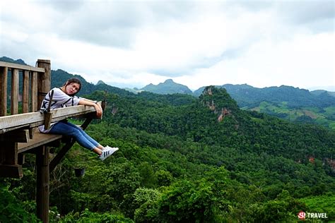 ก๋วยเตี๋ยวห้อยขา บ้านจ่าโบ่ วิวสวย ฟ้าใส แห่งปางมะผ้า จ แม่ฮ่องสอน