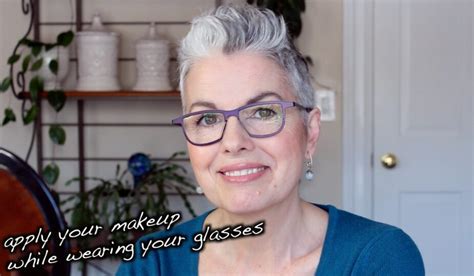 How To Apply Your Makeup While Wearing Your Glasses By Kerry Lou