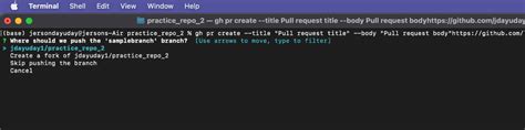 how to use git and github pr via cli engineer s log
