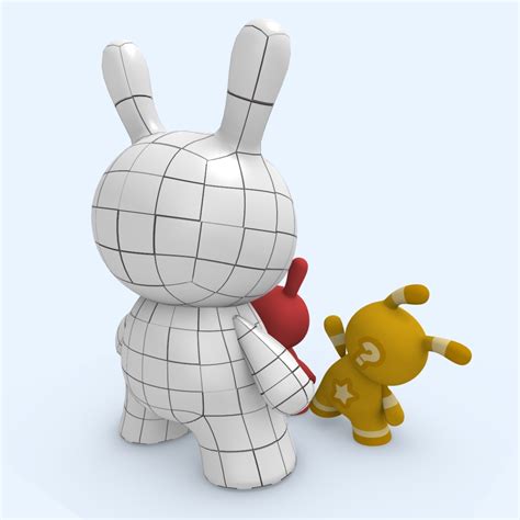 3d Characters Dunny Cute Model