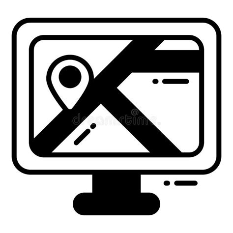 Gps Tracking Icon Related Map Location And Navigation Black Icon
