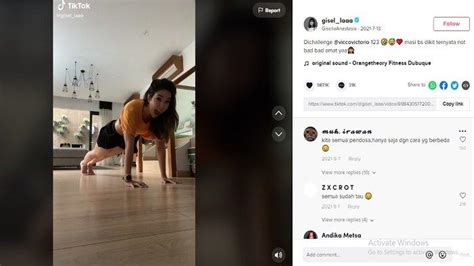 Ikut Tren, Intip Video 13 Detik Gisel Ditonton Sampai 22 Juta Kali - Bangkapos.com