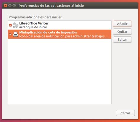 Aplicaciones Del Inicio En Linux Ubuntu Aplicaciones De Libre Uso