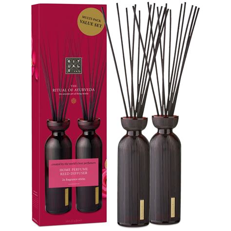 Rituals The Ritual Of Ayurveda Sweet Almond And Indian Rose Reed Diffuser Duo 2 X 250ml