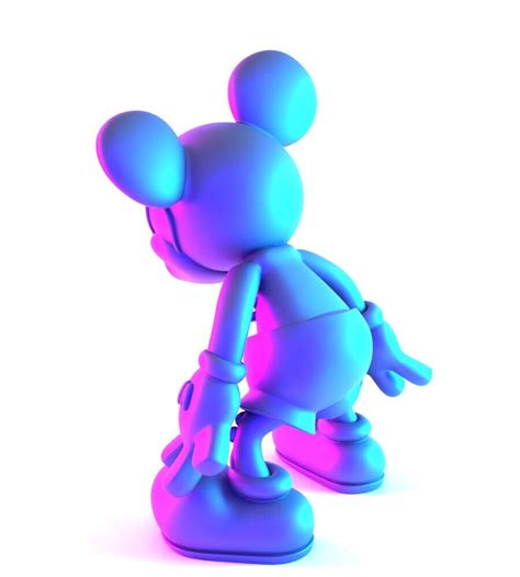🐁 Creepy Mickey Mouse Bones Toy・ Stl File For 3d Printing・cults