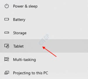 How To Turn On Off The Tablet Mode On Windows