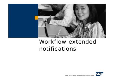 Sap Business Workflow Extended Notifications
