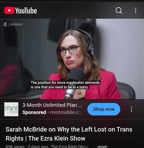 Sarah Mcbride Makes A Clear Cogent Argument Thats Worth A Listen Album On Imgur