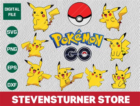 Pokemon Svg Bundle Pokemon Clipart Pikachu Svg Pokemon La Inspire Uplift