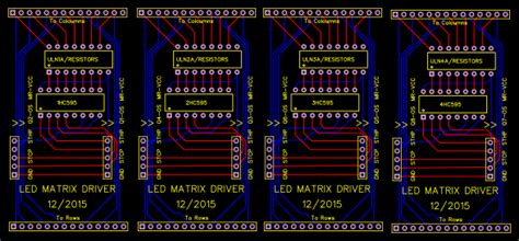 Led Matrix Copy EasyEDA Open Source Hardware Lab