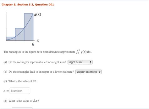 Solved Chapter 5 Section 5 2 Question 001 18 х х 6 The