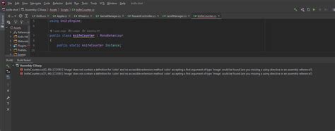 Cannot Resolve Symbol Rider Windows Unity Resolve Symbols