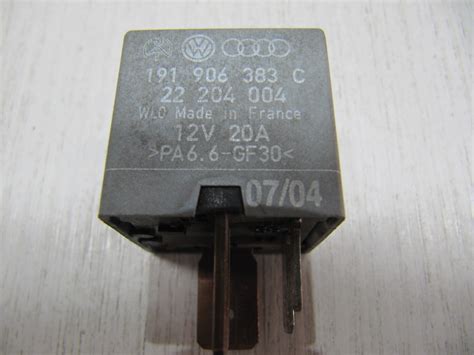 Реле №167 бензонасоса Гольф 2 3 Пассат Б3 Б4 Б5 VW Vento Golf 2 3 ...
