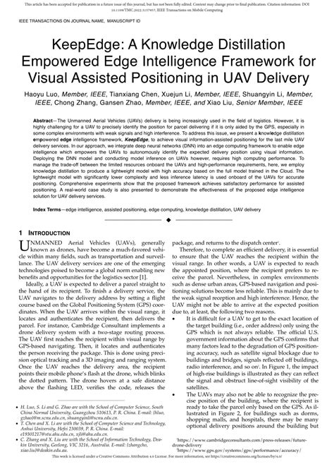Pdf Keepedge A Knowledge Distillation Empowered Edge Intelligence Framework For Visual