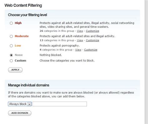 How To Block Websites Using Opendns I Have A Pc