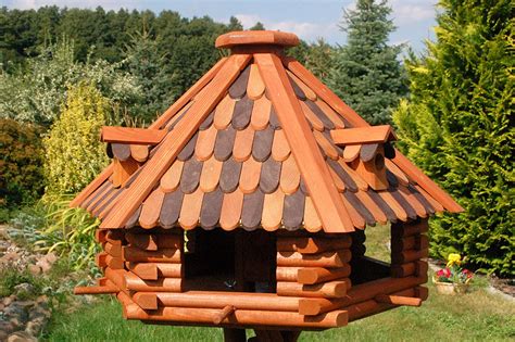 Deko Shop Hannusch Xxl Massives Luxus Vogelhaus 70 X 45 Cm Vogelfutterhaus Vogelhäuser