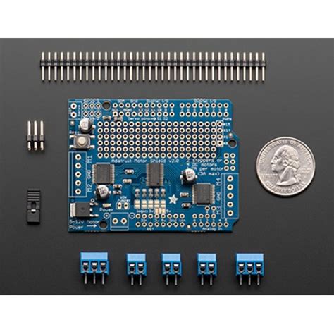 Adafruit Motor Stepper Servo Shield For Arduino V Kit V