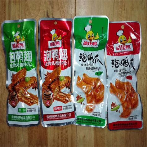 赣州啃佬鸭泡鸭爪泡鸭翅虔康烤小腿客家特产零食小吃龙岩泡鸭掌虎窝淘