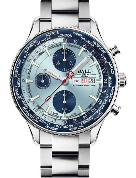 Ball Engineer Ii Engineer Ii Navigator World Time Chronograph Feldmar
