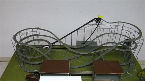 Schussboomer Worlds Of Fun Model Roller Coaster Youtube