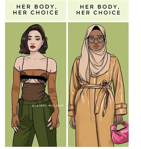 Lainey Molnar Artist Drawing Societal Comics About Modern Woman Life