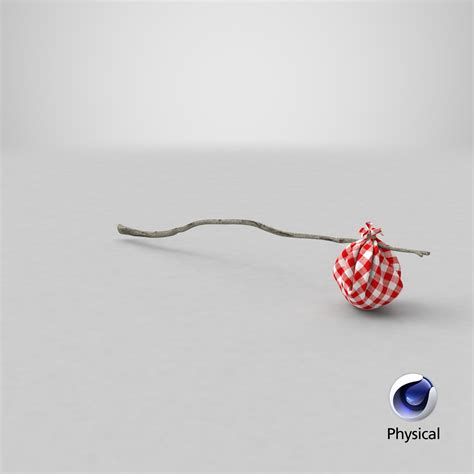 Bindle Stick 3d Model 3d Model 33 3ds Blend C4d Fbx Max Ma Obj Gltf Usd Upk