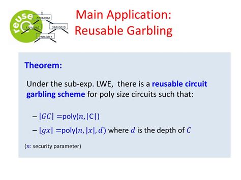 Ppt Succinct Functional Encryption D Reusable Garbled Circuits And