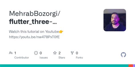 GitHub MehrabBozorgi Flutter Three Step Authentication Ui Watch This Tutorial On Youtube